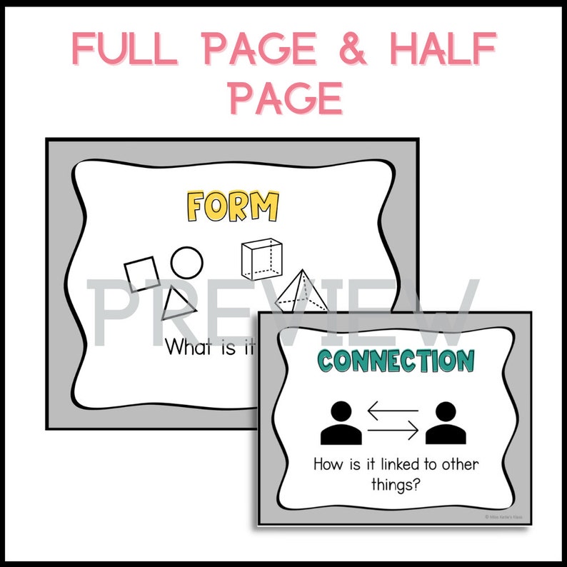 IB PYP Classroom Posters IB Learner Profile Posters Key Concept Posters ...