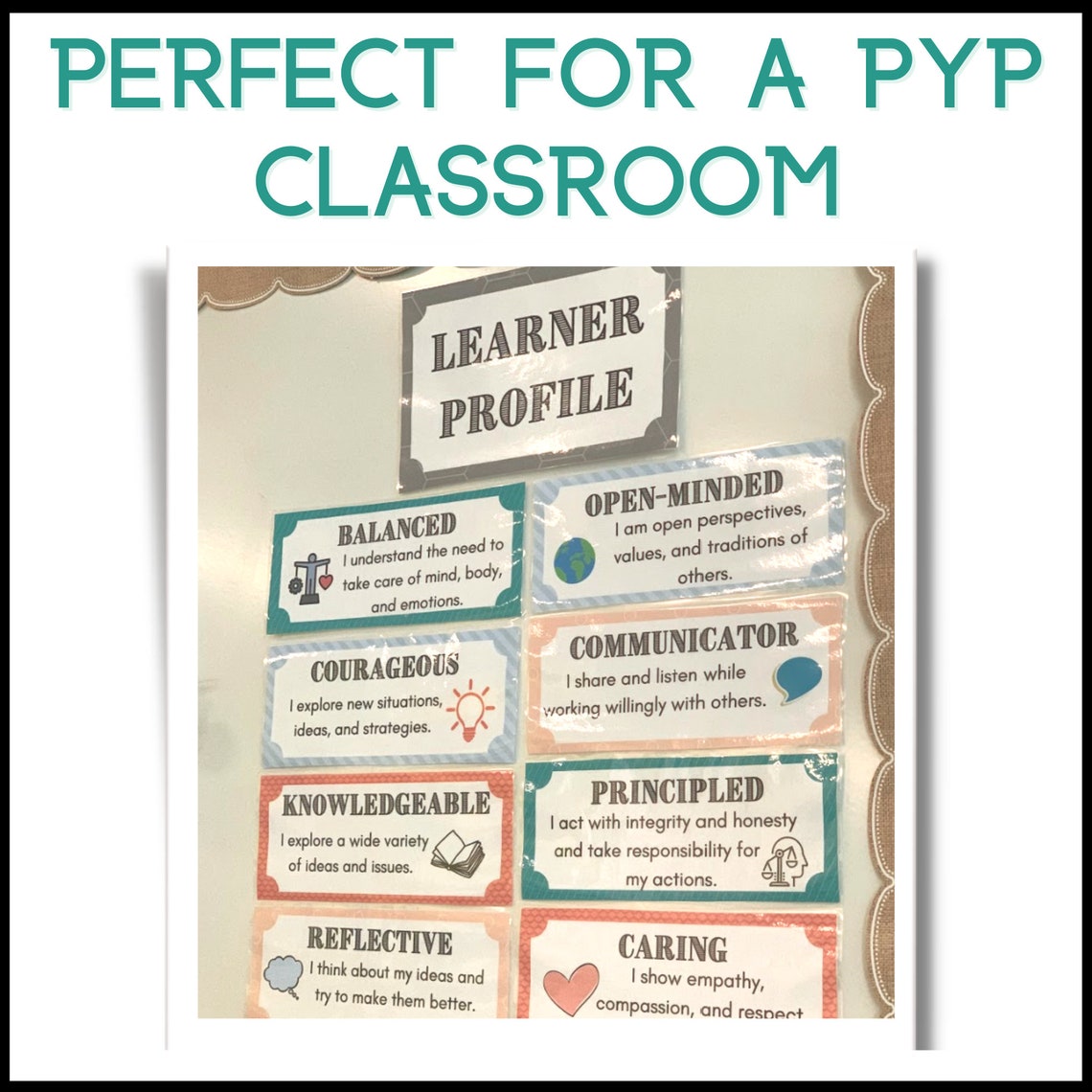 IB Learner Profile Posters PYP Classroom IB Pyp Posters - Etsy