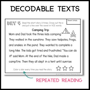 Phonics Worksheet Multisyllable Words With Silent E Words VCE Words ...