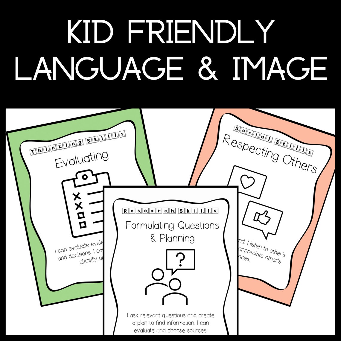 IB PYP Posters for Approaches to Learning ATL Skills Posters for ...