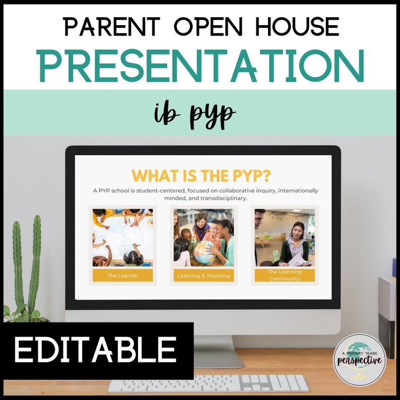 Editable IB PYP Parent Information Presentation | Open House Powerpoint ...