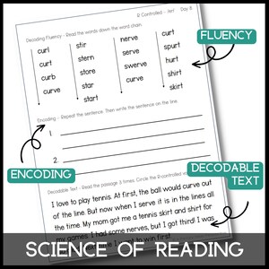 1st and 2nd Grade Phonics Worksheets R Controlled Words Lessons Phonics ...