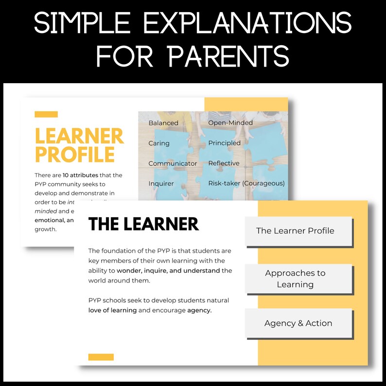 Editable IB PYP Parent Information Presentation | Open House Powerpoint ...
