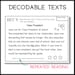 Six Types of Syllables Phonics Worksheet Multisyllable Words Open ...