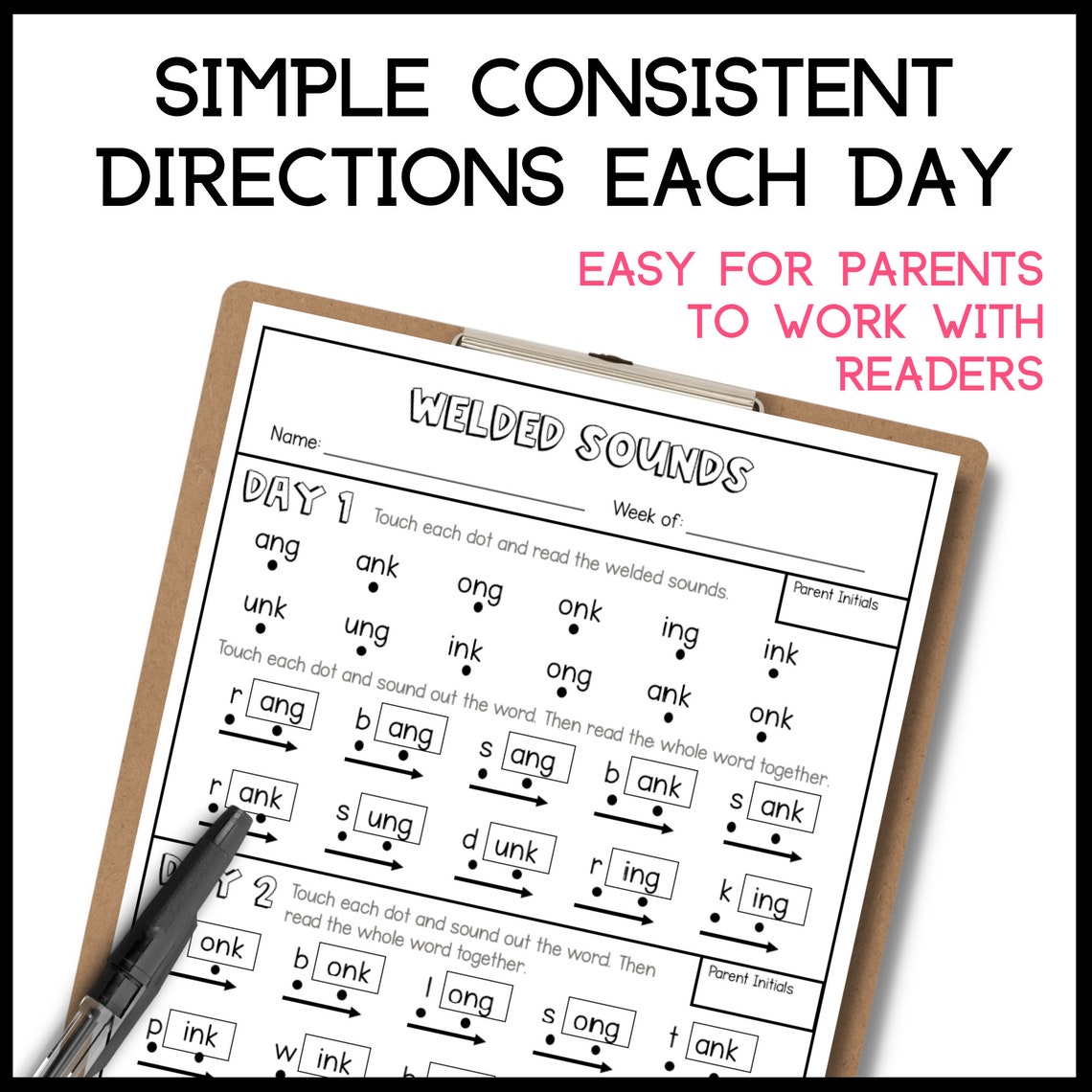 Phonics Worksheet Decoding Welded Sounds Decodable Text Homeschool ...