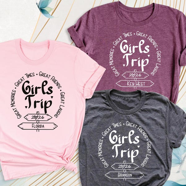 Girls Beach Trip Shirts - Etsy