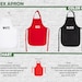 Custom Family Aprons Ice Cream Cone Apron, Waffle Cone Drip Apron ...