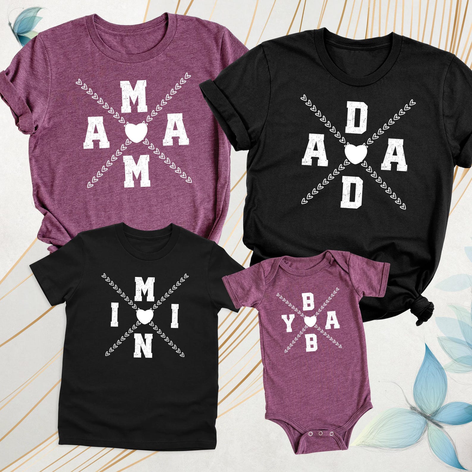 Mama Dada Mini Baby Shirt Family Matching Tee Tee, Mothers Day Shirt ...