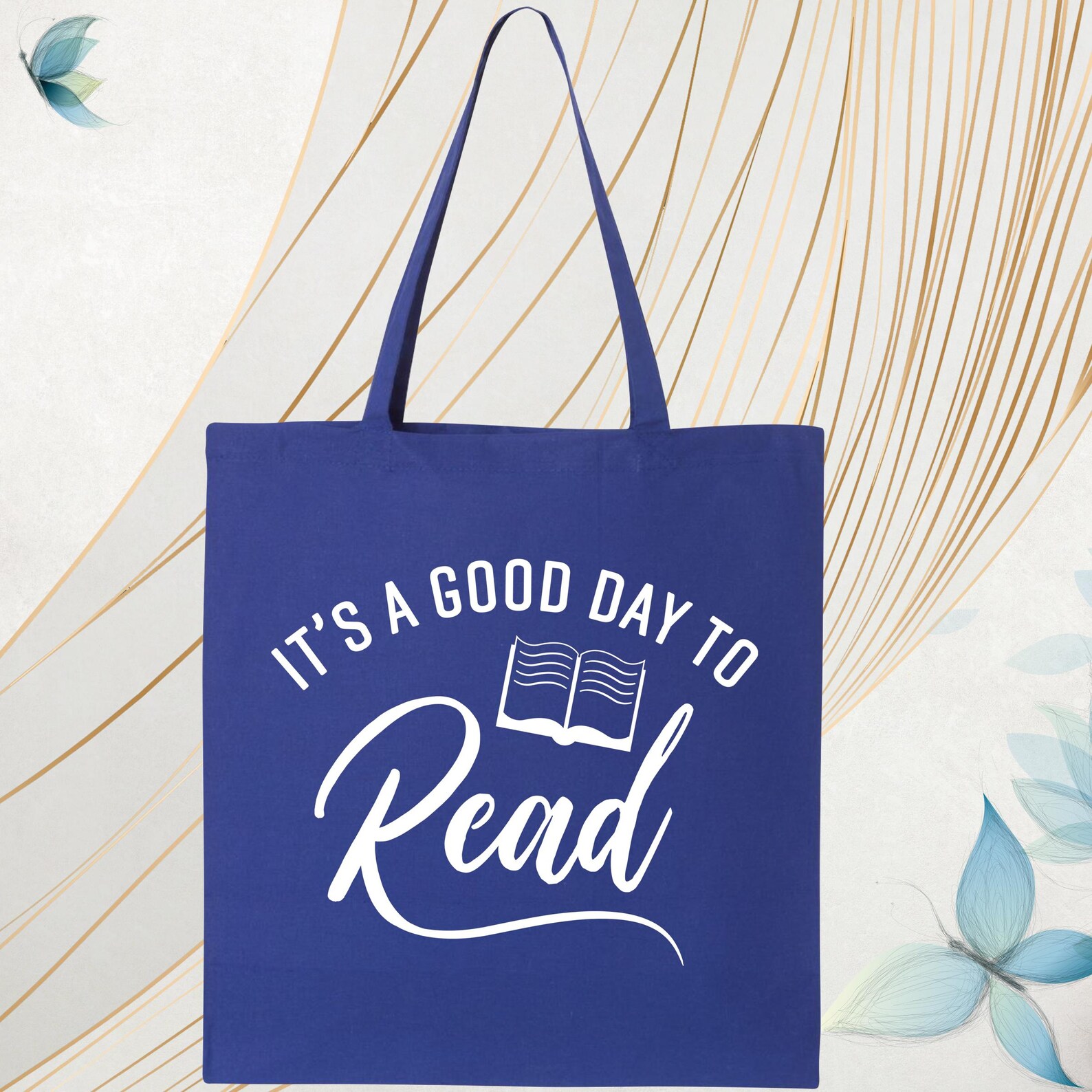 Teacher Tote Bag, It's A Good Day to Read Bag, Book Lover Tote, Readers ...