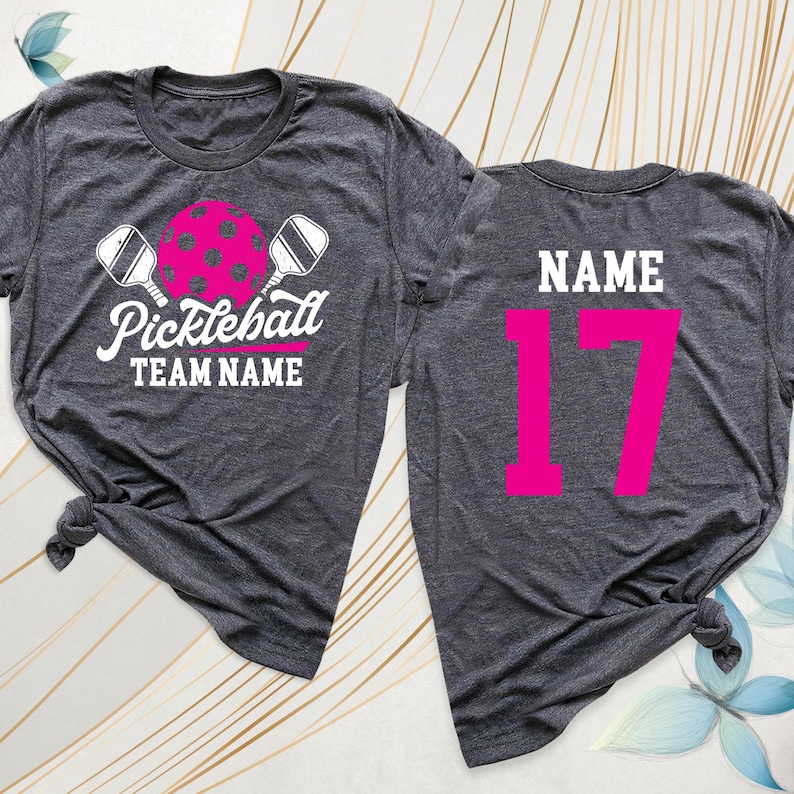 Custom Pickleball Shirt, Pickleball Matching Team Shirts, Pickleball ...