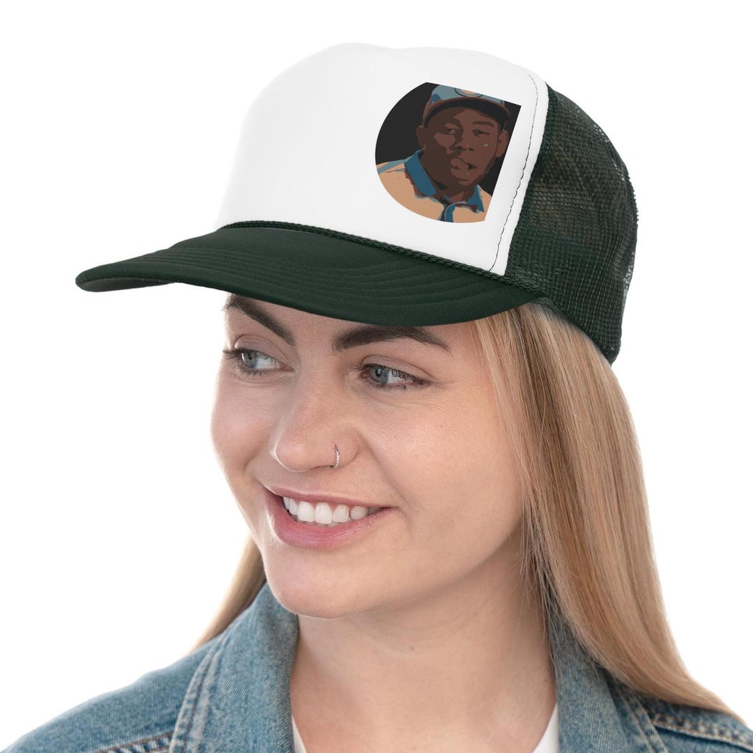 Tyler Chromakopia Trucker Hat One Size Trendy Lyrics St Chroma ...