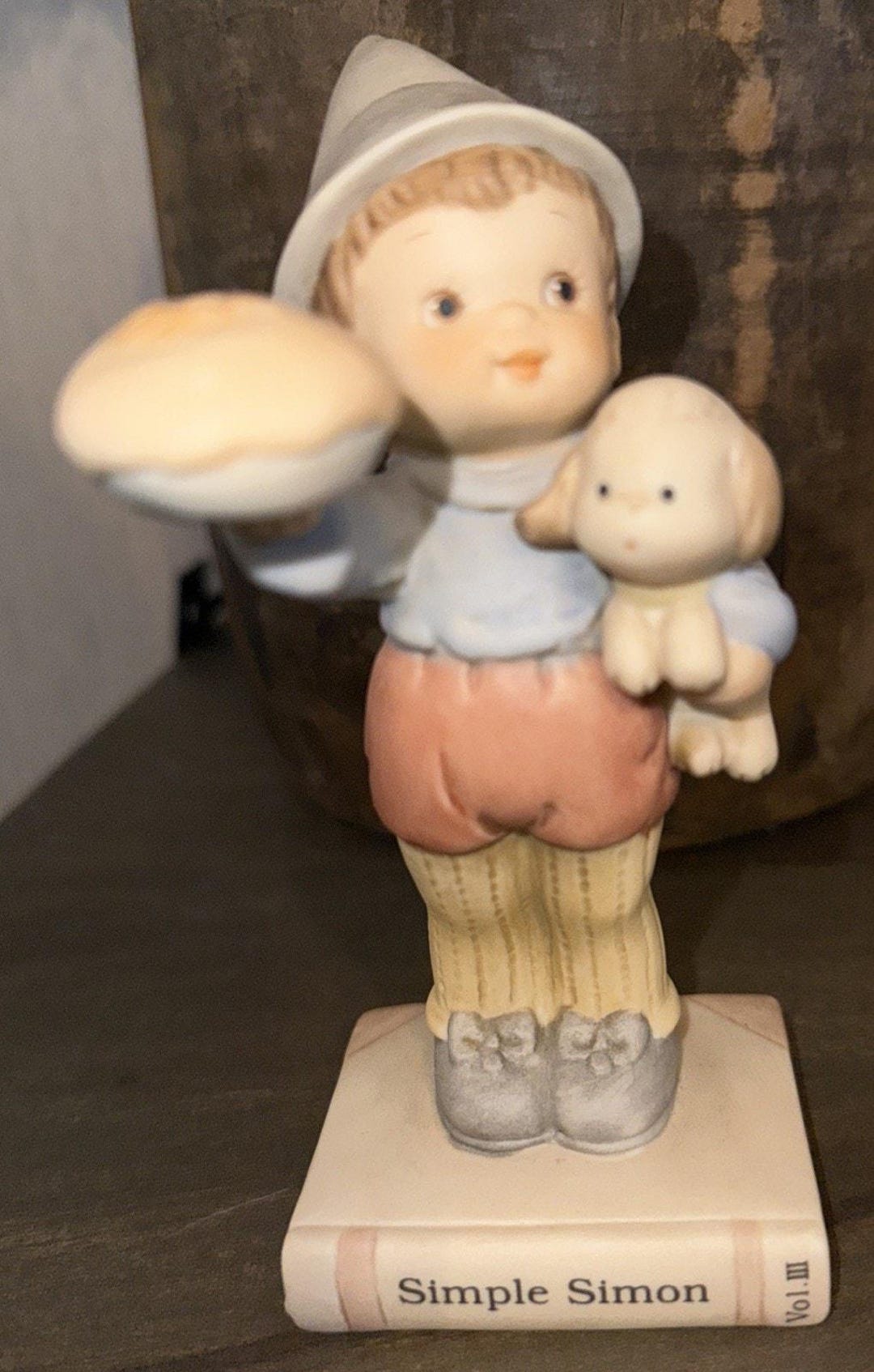 Simple Simon Figurine Lucie Attwell Enesco 1992 Once Upon a Fairy Tale ...