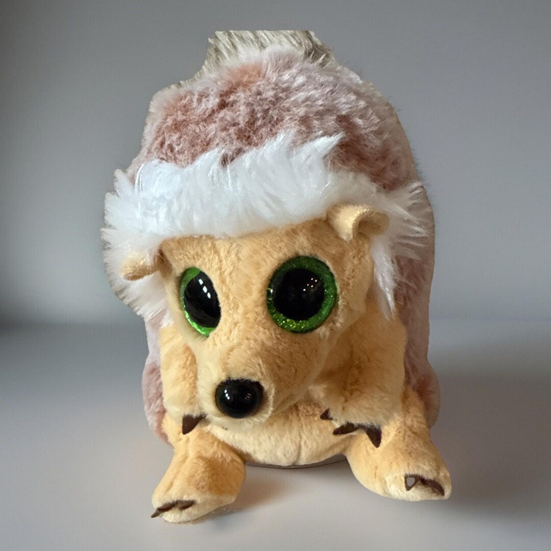 Ty Beanie Babies BUMPER the Hedgehog 6.25" Brown Plush Stuffed Animal ...