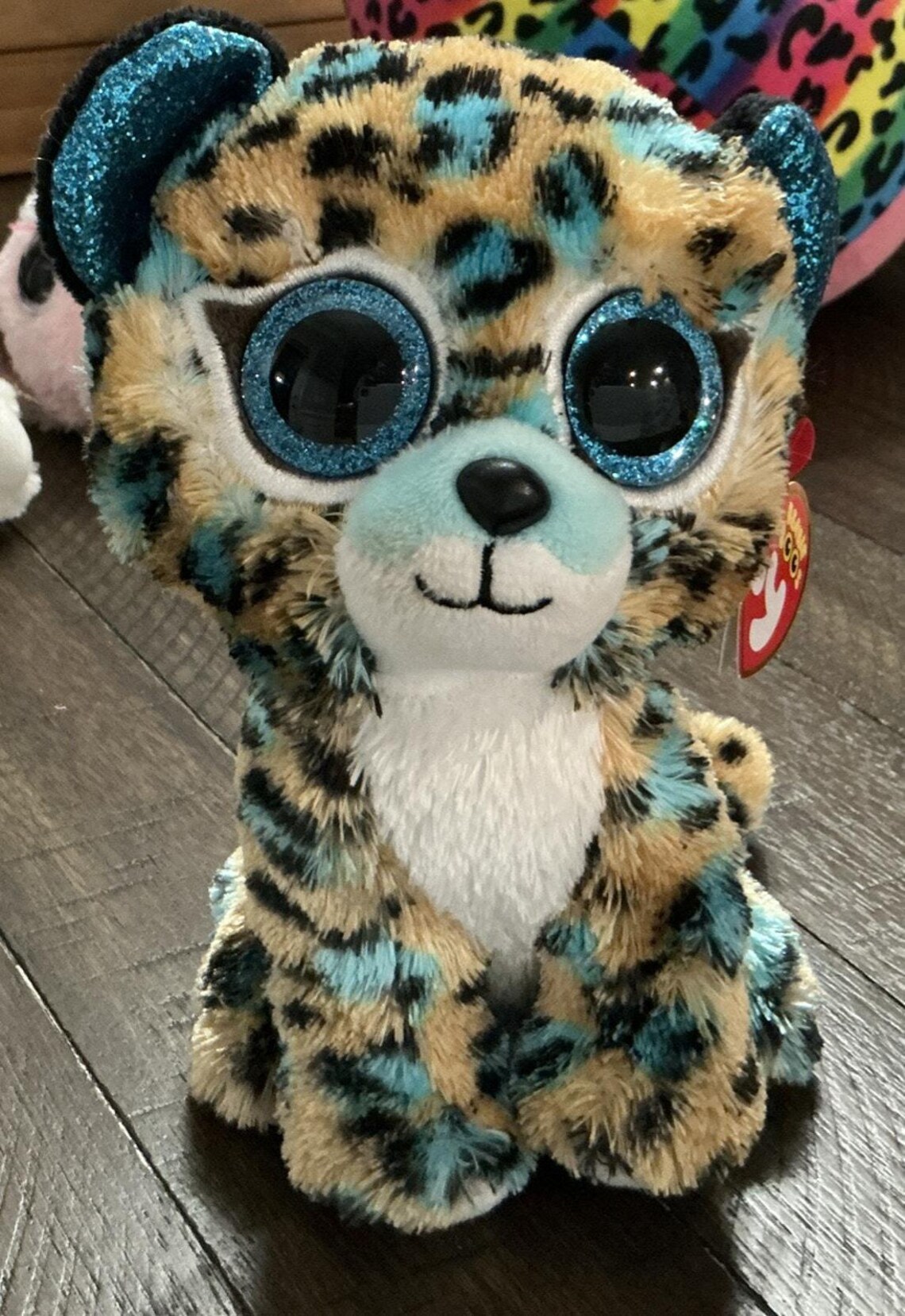 Ty Beanie Boo's Lot of 4 Animals 6" Plush Whiskers, Sophie, Cobalt ...