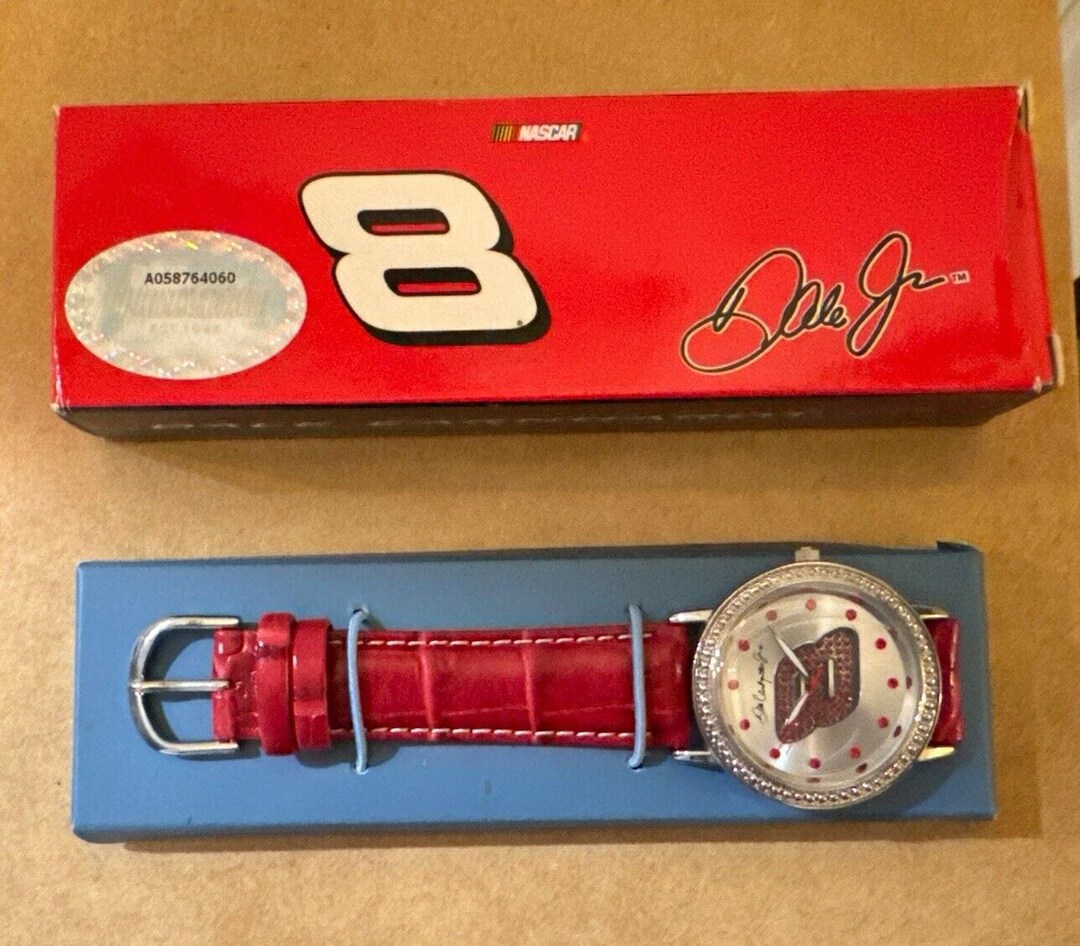 Dale Earnhardt Jr # 8 Car NASCAR Women's Watch Gametime 36MM Quarts ...