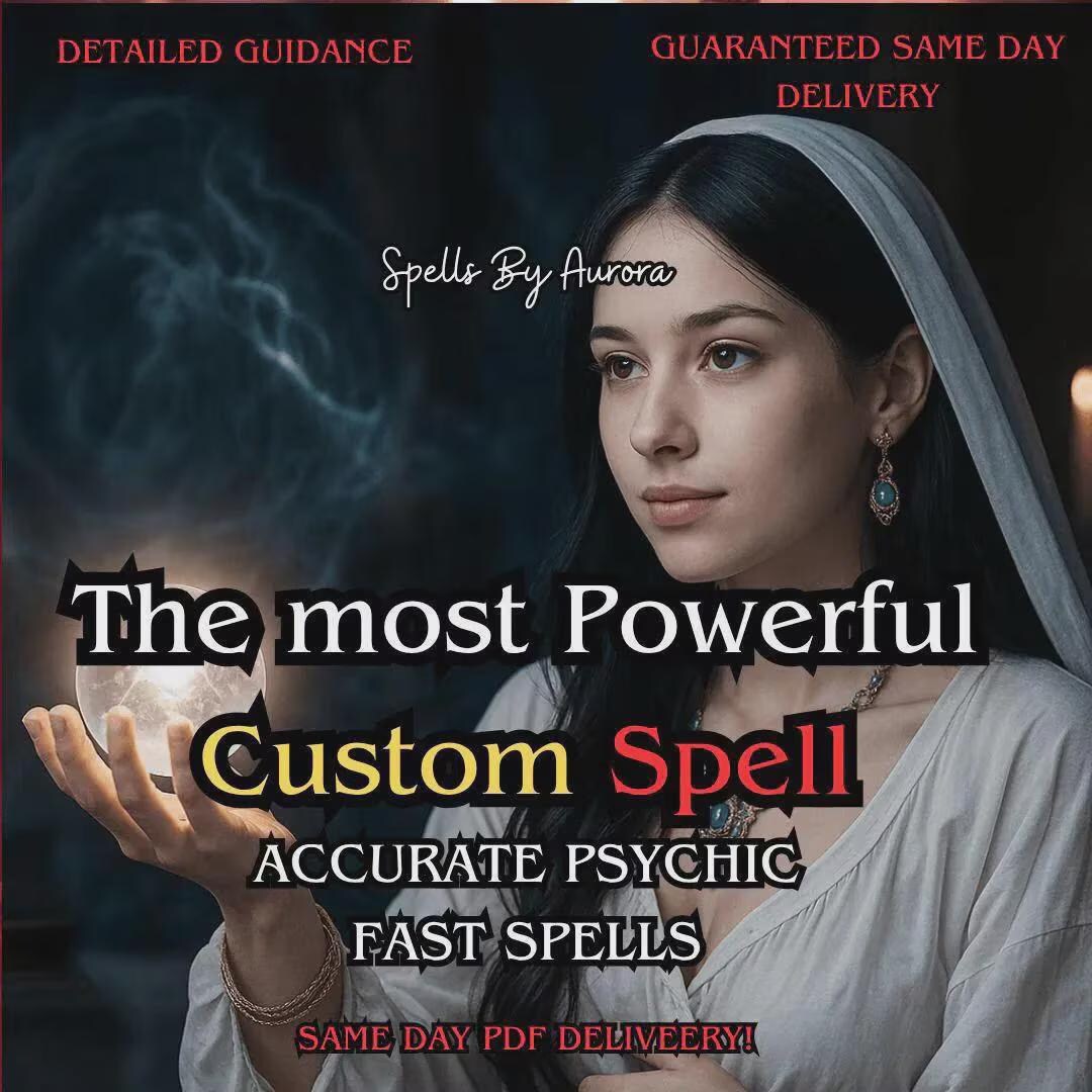Custom Spell and Ritual Guide, Personalised Spell, Custom Made-to-order ...