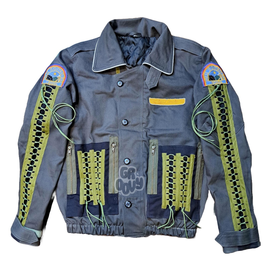 Handmade Vintage Nostromo Brett Alien Jacket, Nostromo Harry Dean ...