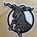 Rampant Goat 4" Sticker Indoor/outdoor Vinyl - Etsy