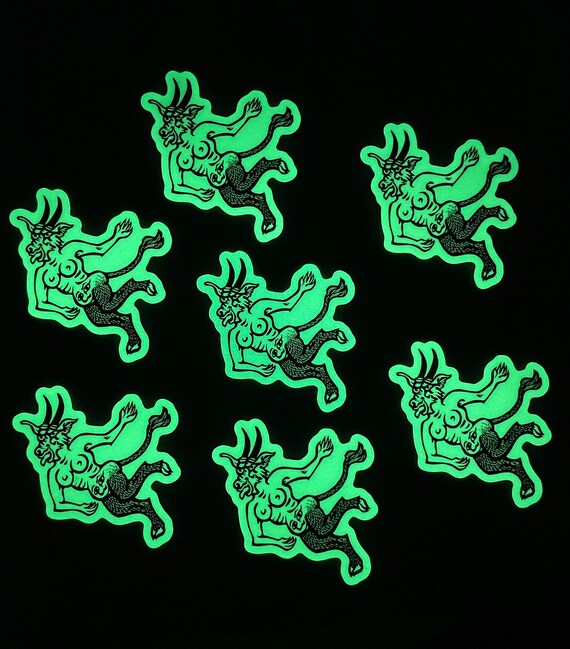 Succubus Demon Glow in the Dark Sticker Indoor Outdoor UV - Etsy