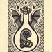 Sphinx Woodcut Limited Edition Arcanum Bestiarum Bestiary Print - Etsy