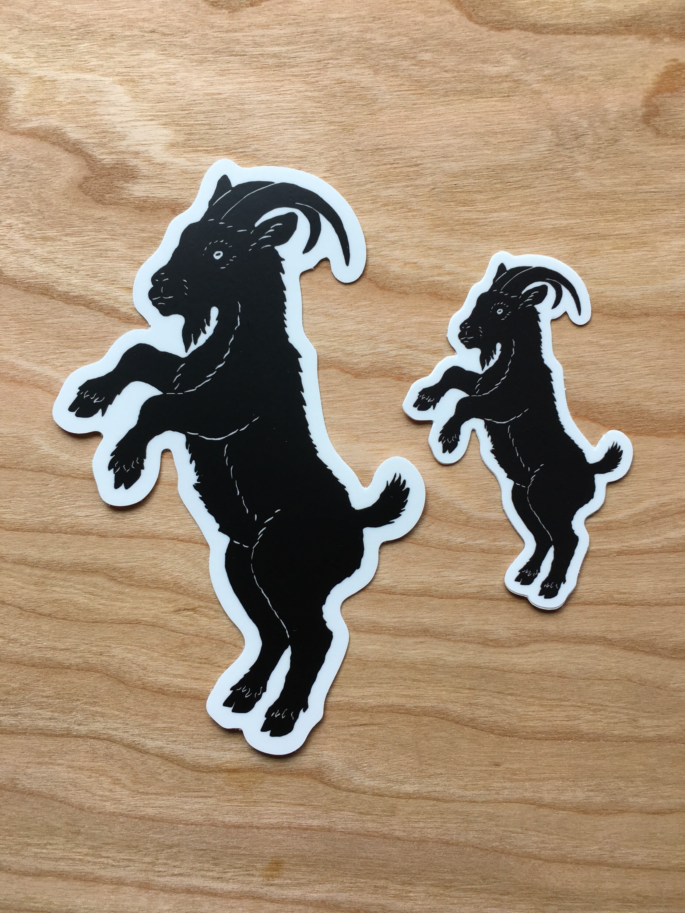 Black Phillip Goat 3 Sticker Indoor/outdoor Vinyl - Etsy