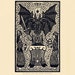 Goat Woodcut Limited Edition Arcanum Bestiarum Bestiary Print - Etsy