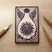 Lion Woodcut Limited Edition Arcanum Bestiarum Bestiary Print - Etsy