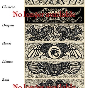 Pelican Woodcut Limited Edition Arcanum Bestiarum Bestiary Print - Etsy