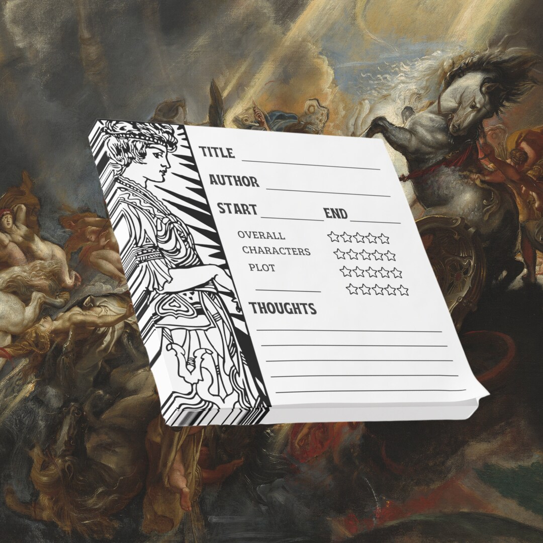 Mini Book Review Sticky Notepad - "the Queen" | Stationary, Reading ...
