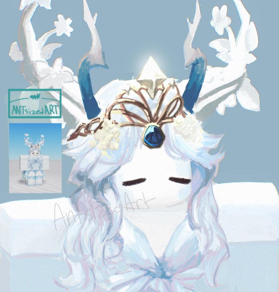 Custom Roblox Art Commissions Headshot Etsy