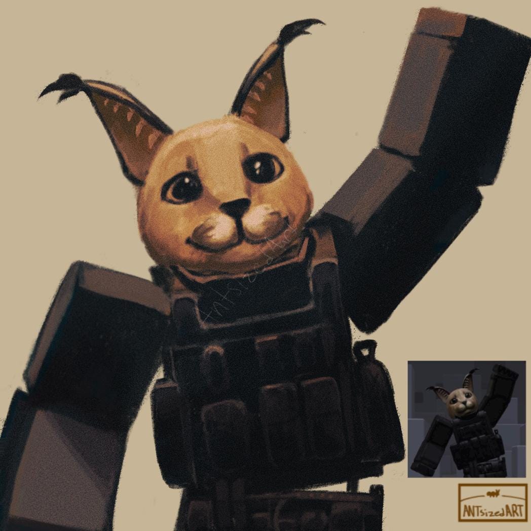 Custom Roblox Art Commissions- Halfbody - Etsy