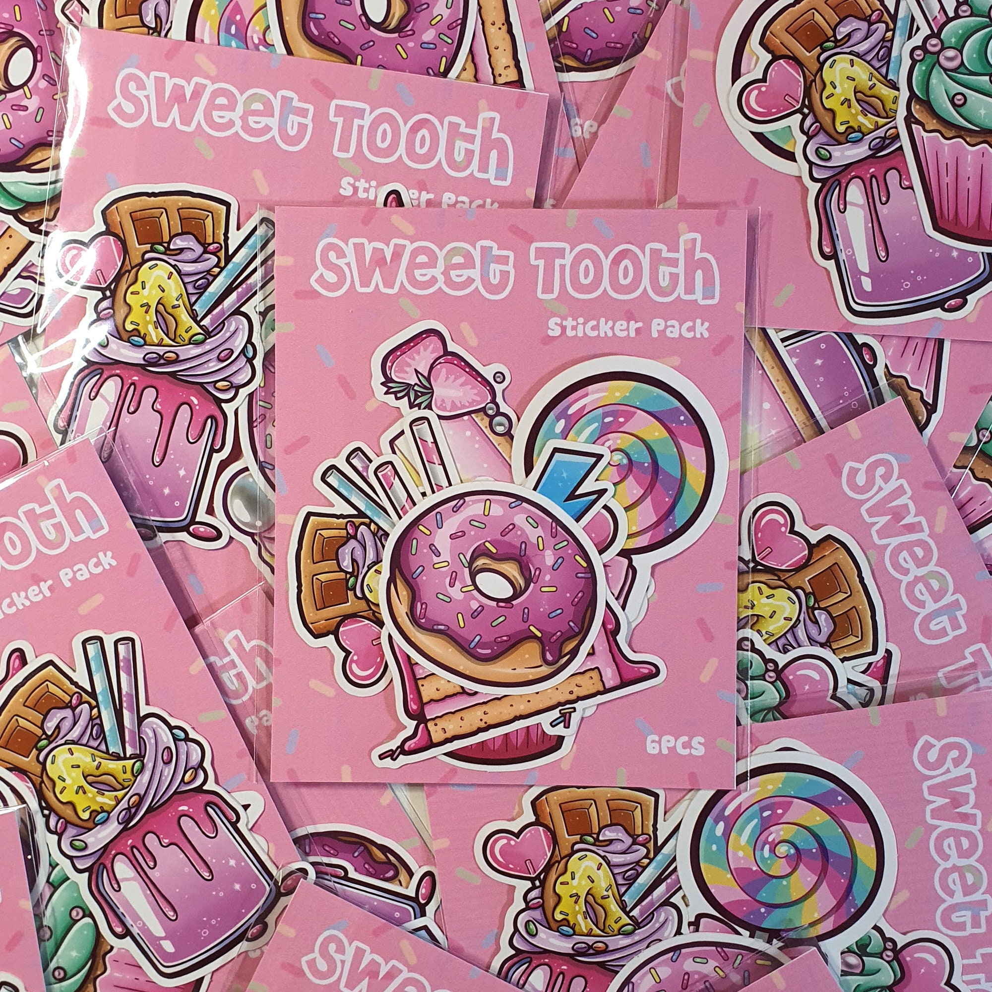 Sweettooth Sticker Pack - Etsy