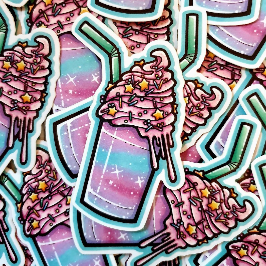 Unicorn Frappuccino Sticker - Etsy