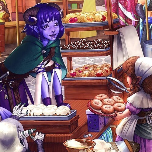 Critrole M9 Market Scene Art Print Multiple Sizes Available - Etsy