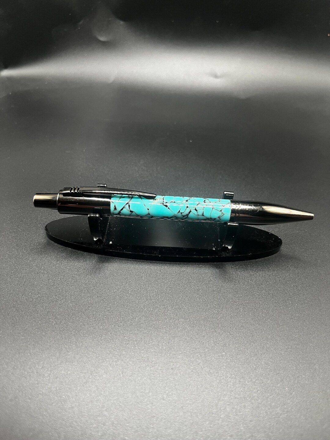 Crushed Turquoise Resin Vesper Ballpoint Pen - Etsy