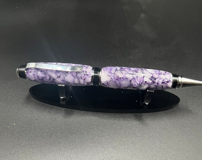 Cracked Ice Resin Cigar Ballpoint Pen - Etsy