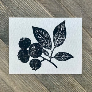 Hand-designed, Hand-cut, and Hand-carved-stamp Blank Greeting Card ...