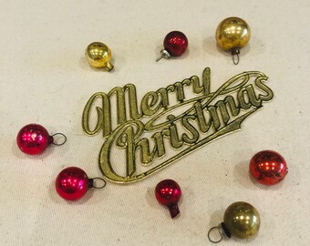 Gold Foil Christmas | Etsy