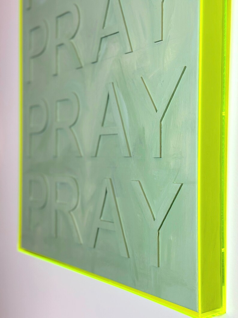 Modern Christian Art Scripture Wall Decor Spiritual Canvas Christian ...