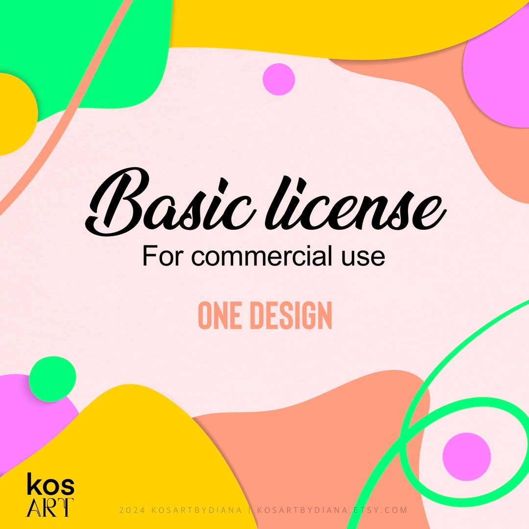 Basic Commercial Licenses Bundle for Commercial Use of Patterns ...