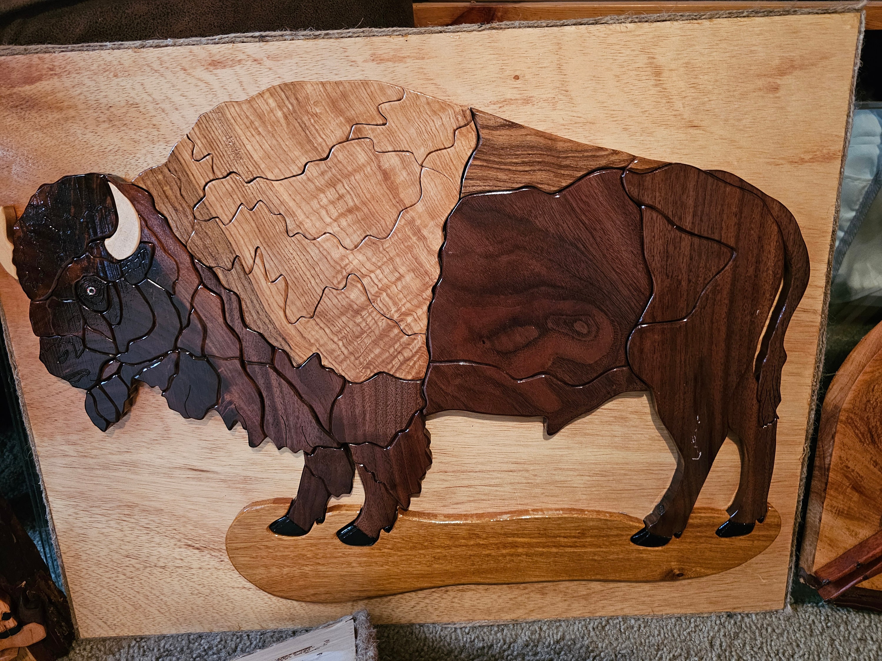 Intarsia Deer..live Edge - Etsy