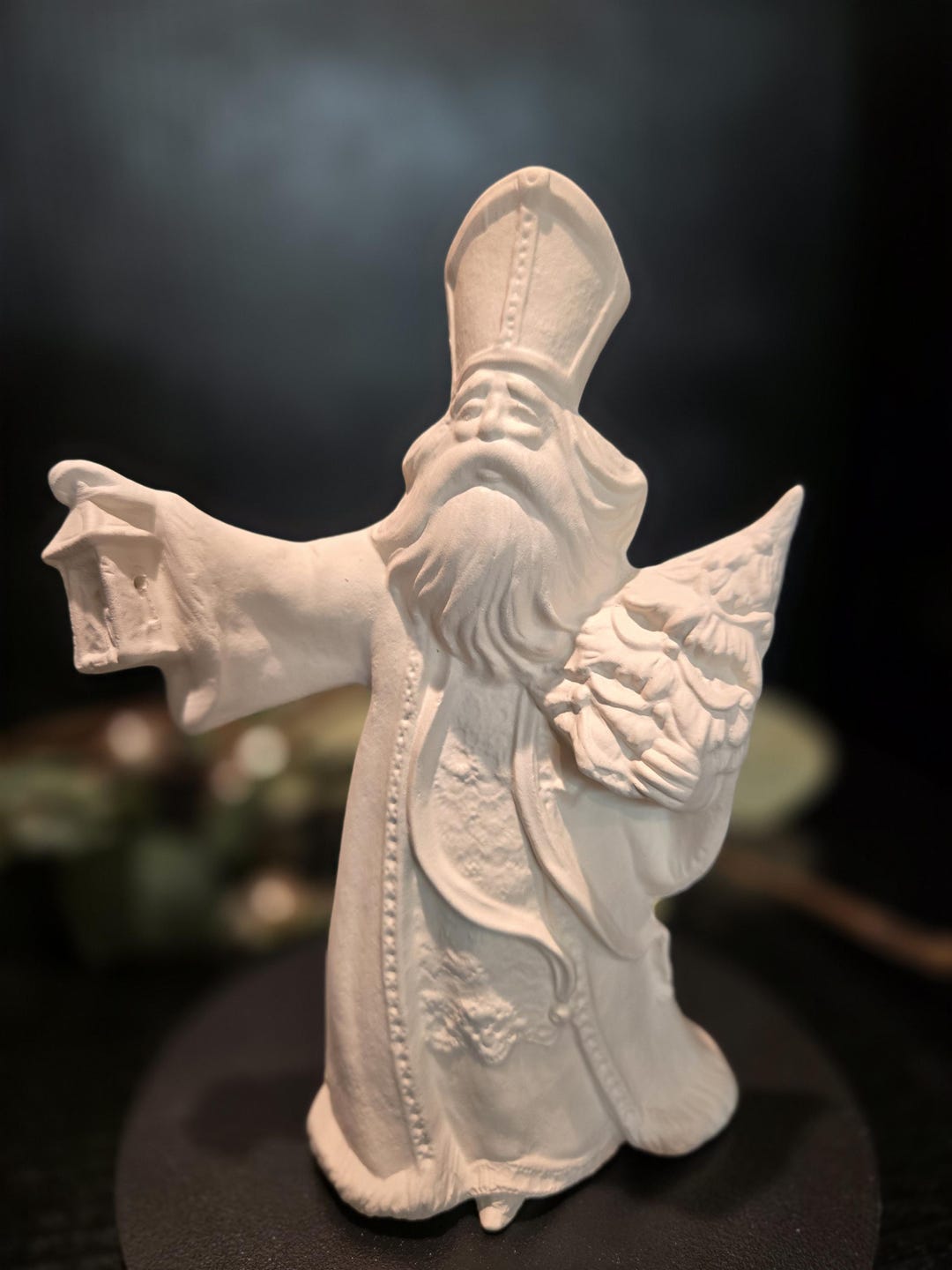Old World Santa. Ceramic Bisque Ready to Paint - Etsy