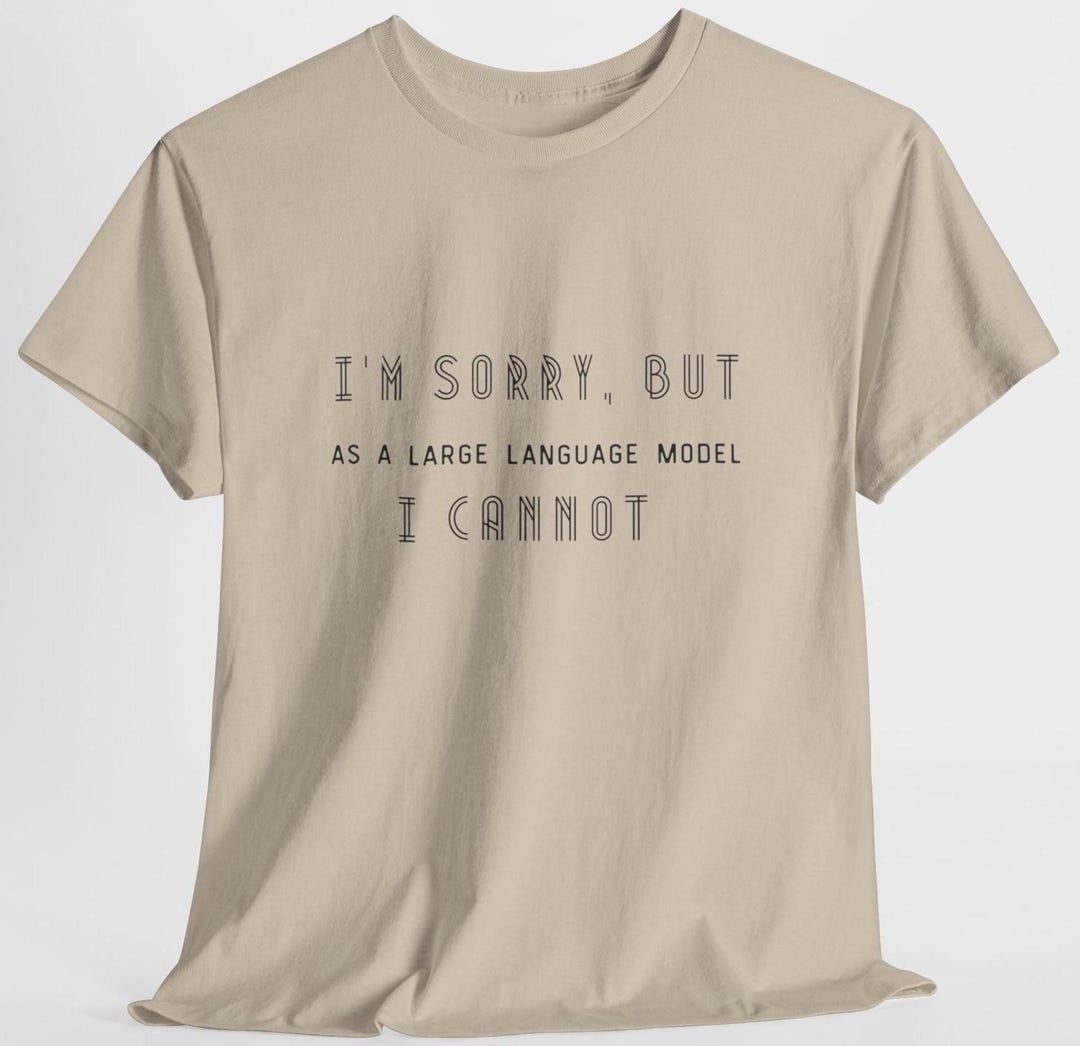 Funny AI Shirt Chatbot Shirt Prompt Engineer Gift for Him Gift for Her ...