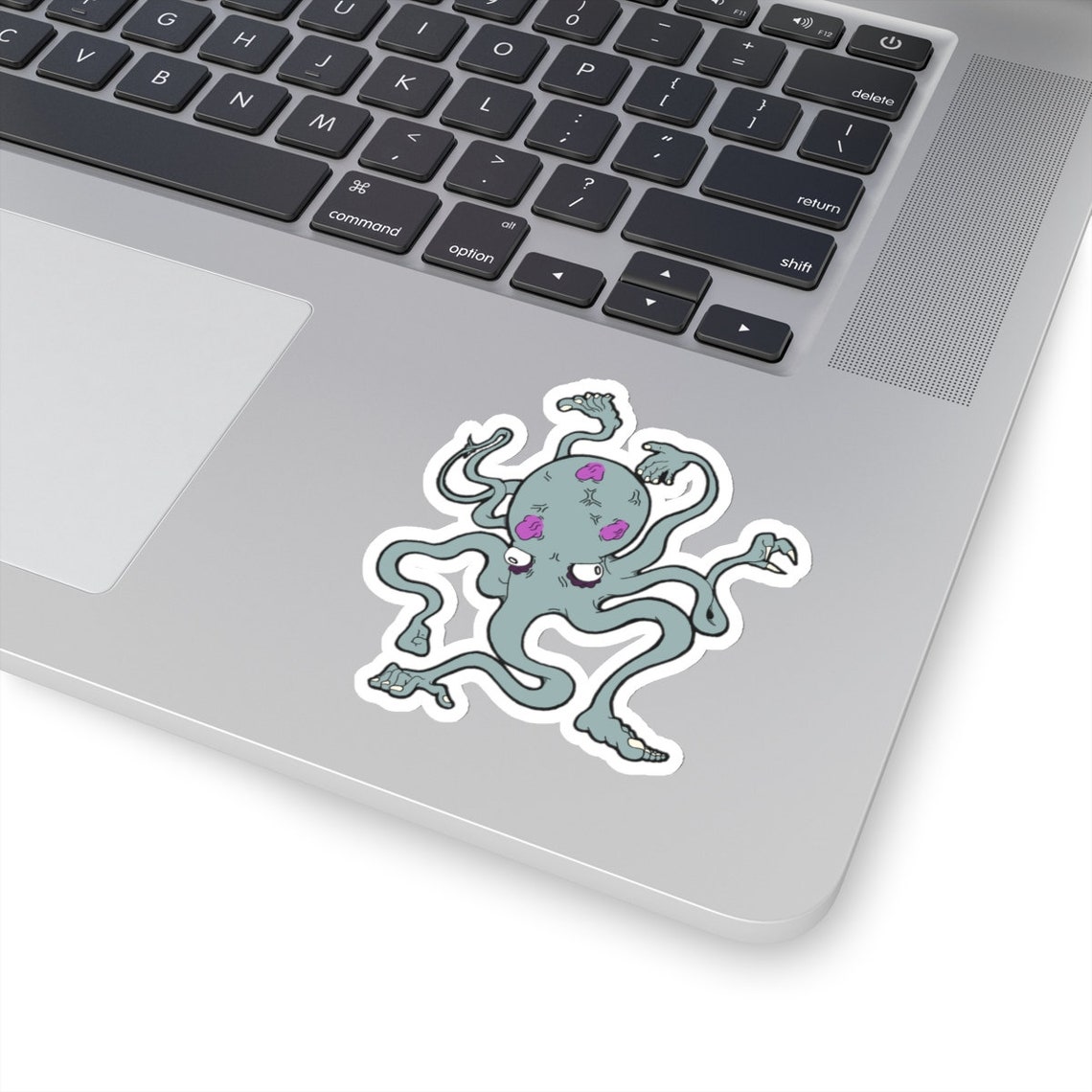 Monster Octopus Kiss-cut Stickers - Etsy