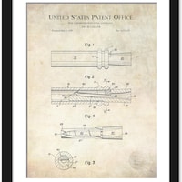 12 Hunting Patent Art Hunter Gift Huntsman Equipment Blueprint Trapper ...