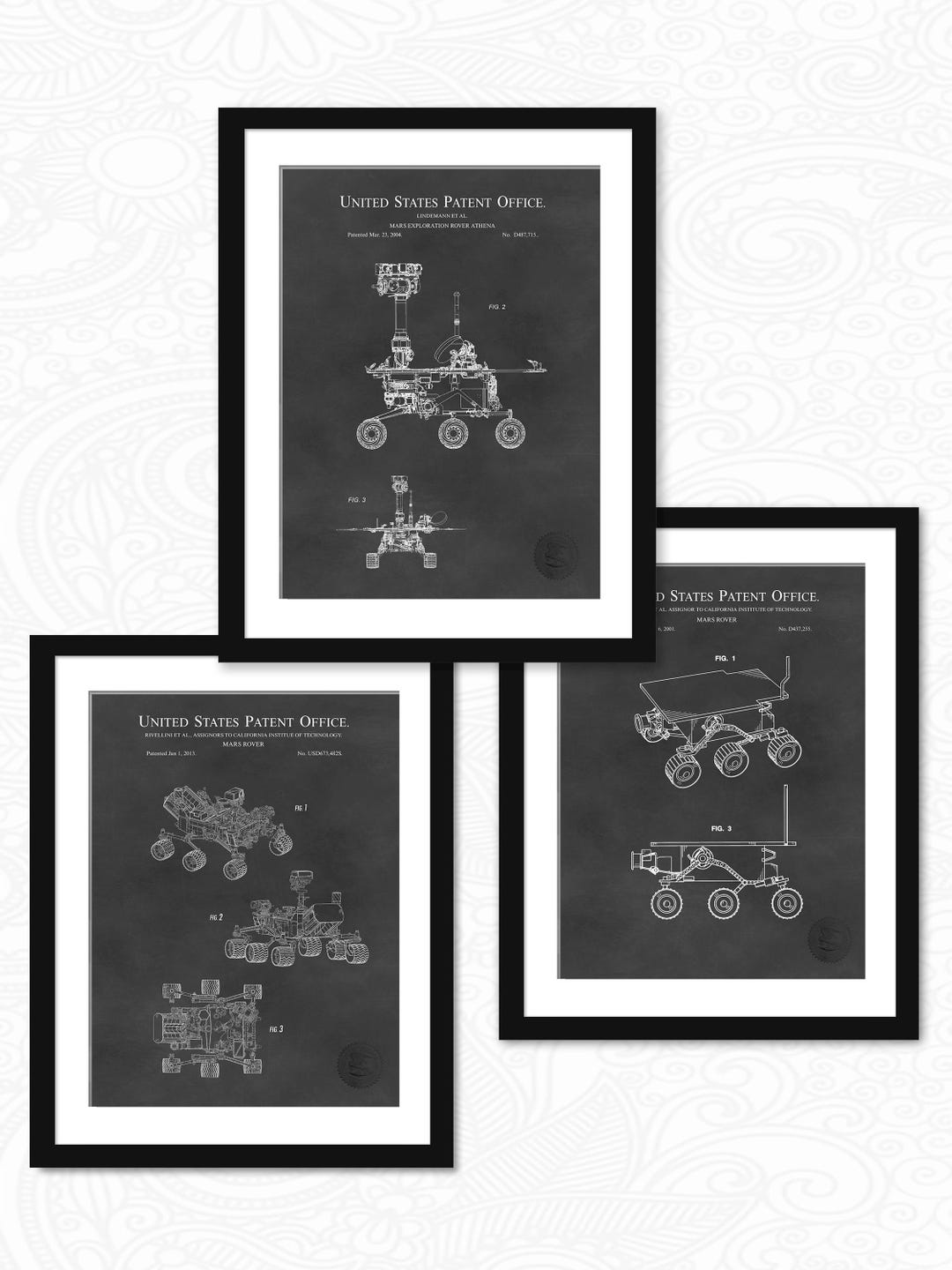 Mars Rover Collection | 2001-2013 Sojourner, Athena, Curiosity Design ...