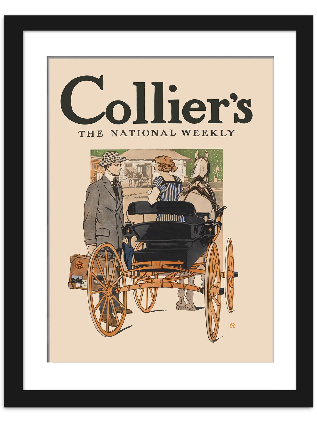 Vintage Magazine Charm | Reproduction of Early 20th Century Collier's ...