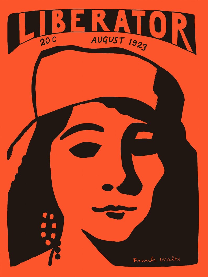 Iconic Vintage Art | 1923 Liberator Cover Reproduction | Historic ...