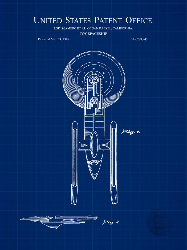 Classic Starship Collection | 1981-1990 Paramount Pictures Spaceship ...