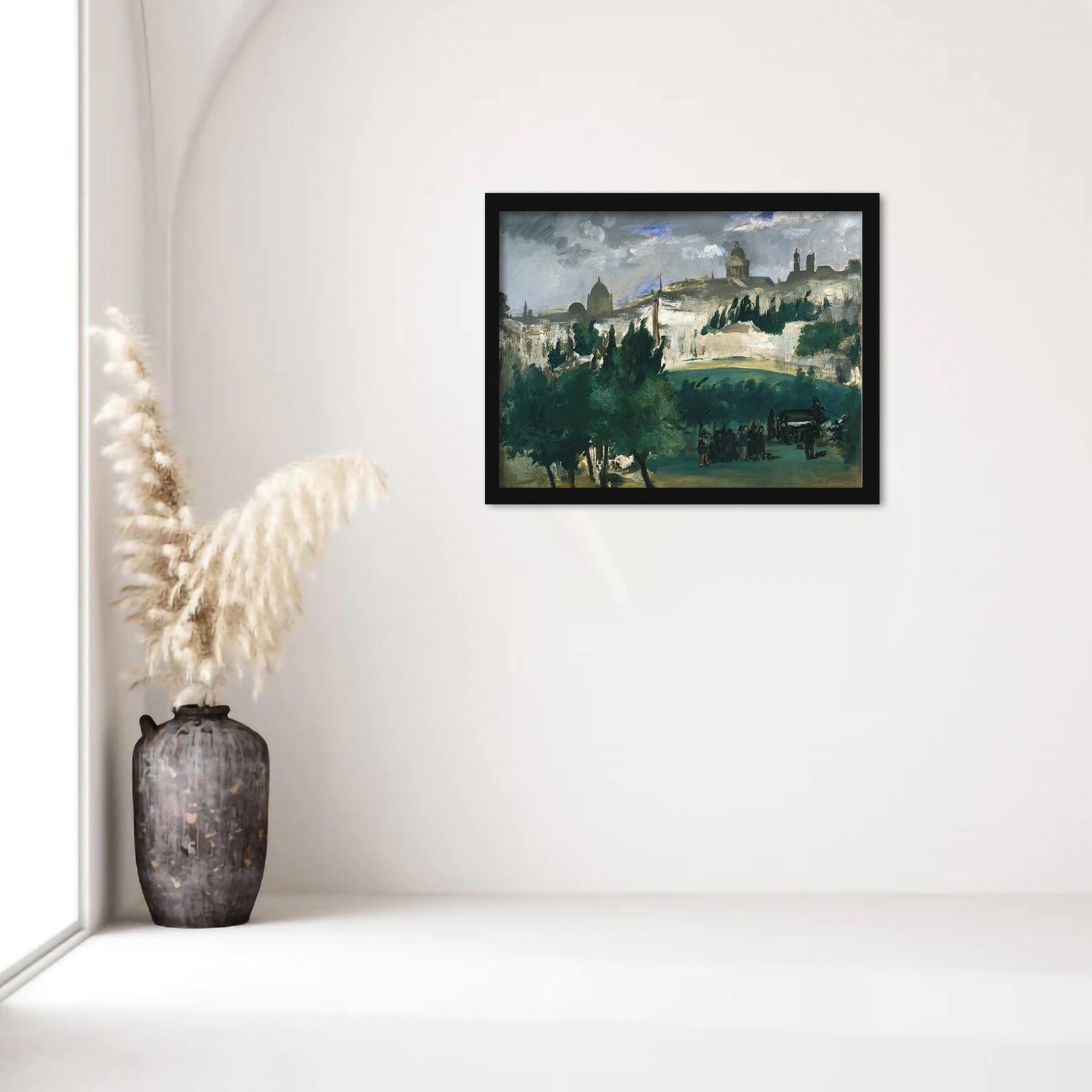 Manet's Funeral Vintage Scene Print | Reproduction of 1967 Classic ...